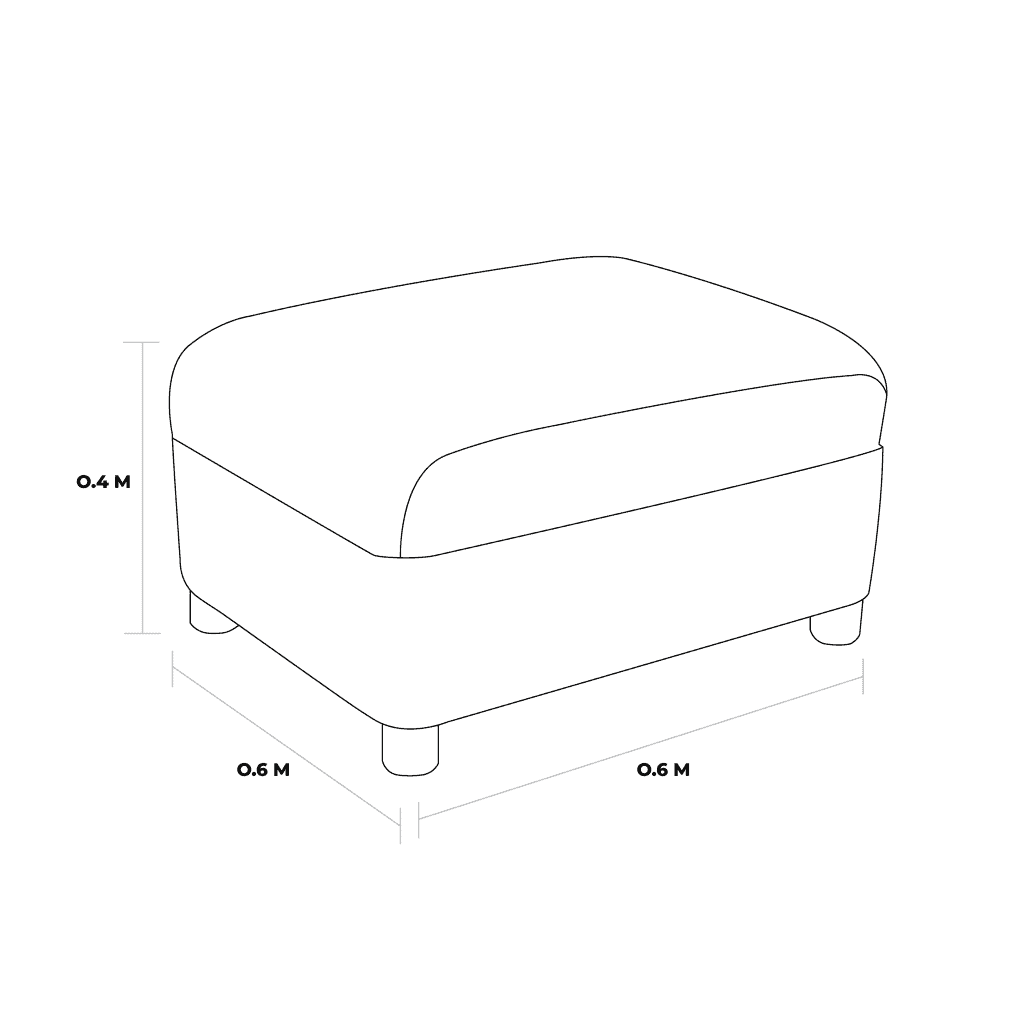 Ottoman with storage - MoKo Home+Living