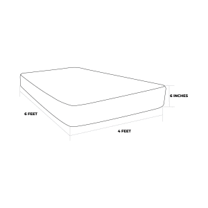 Order 4 by 6 mattress online - MoKo Home+Living