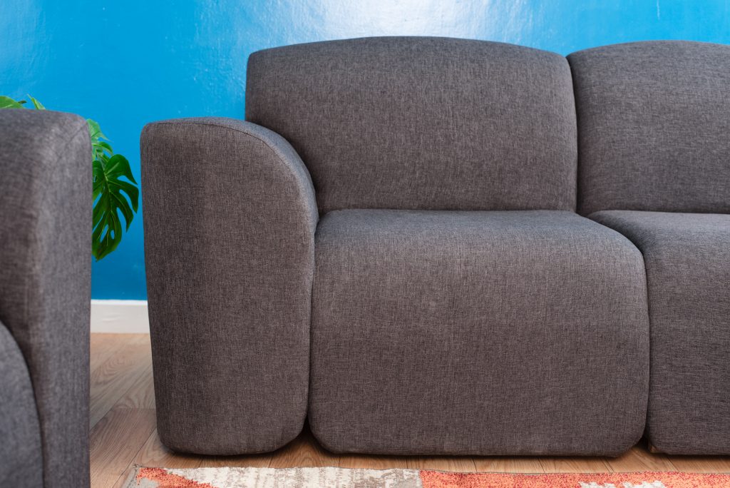 Modern 2-Seater Sofa with Curvy edges - MoKo Home+Living